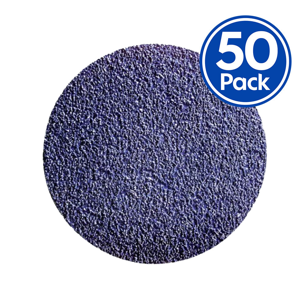SIA 1815 Siafast Abrasive Sandpaper Discs 150mm No Hole x 50 Pack Hook ...
