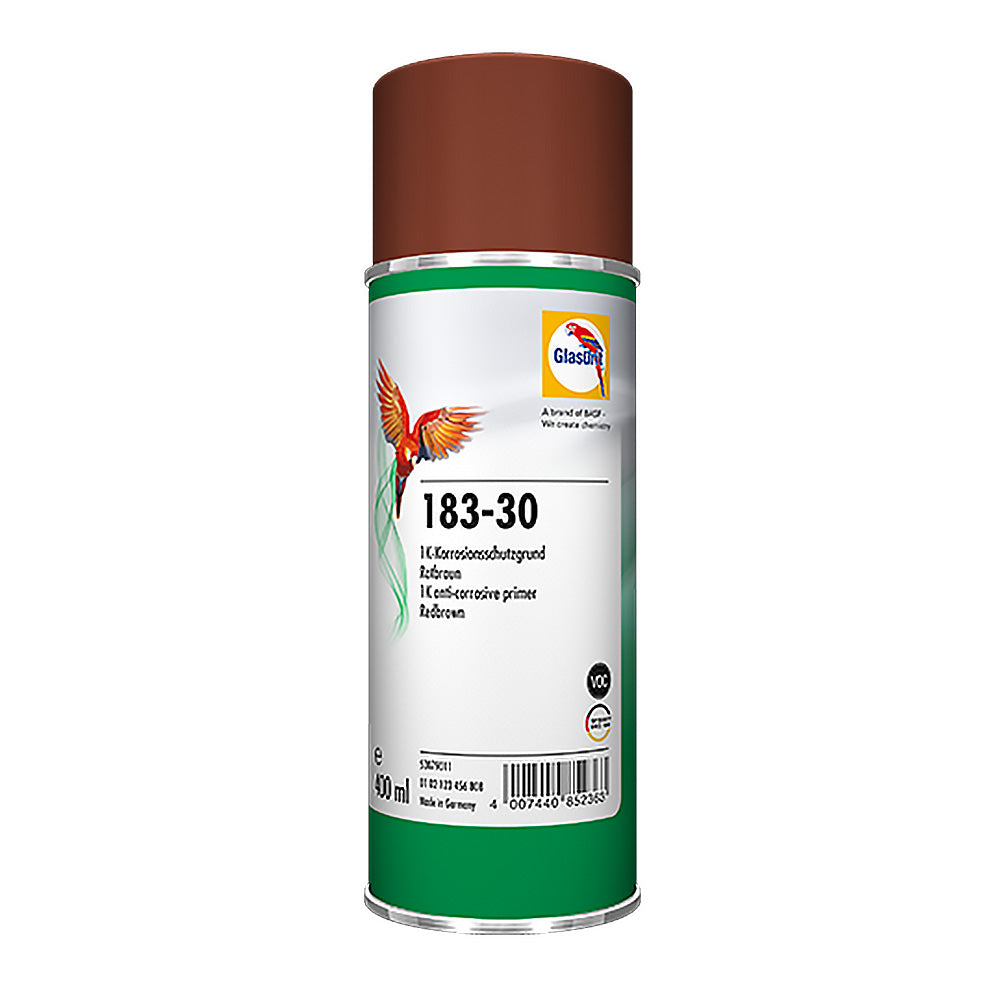 GLASURIT 183-30 Anti Corrosive Weld Through Primer Red Brown 400ml Aer ...