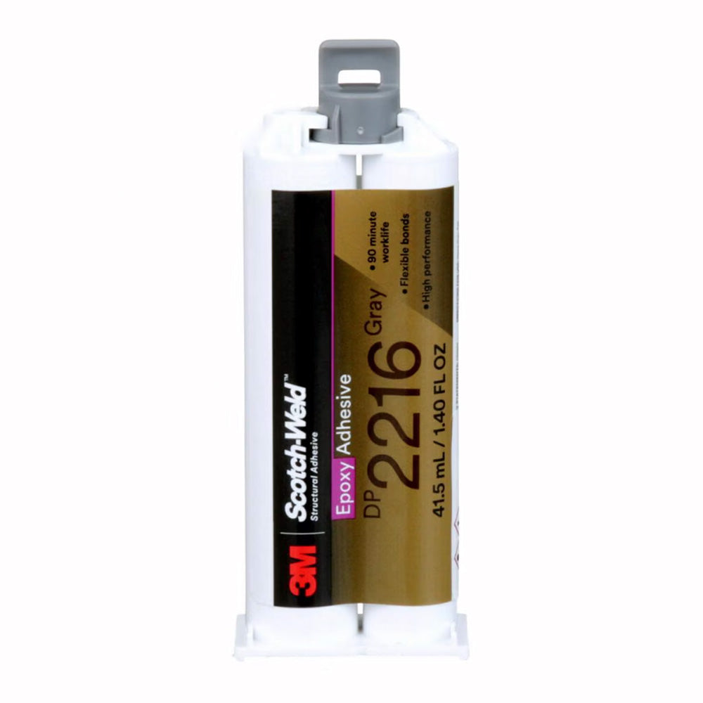 3M DP2216 Scotch-Weld Epoxy Adhesive 41.5ml Grey Duo-Pak Flexible ...