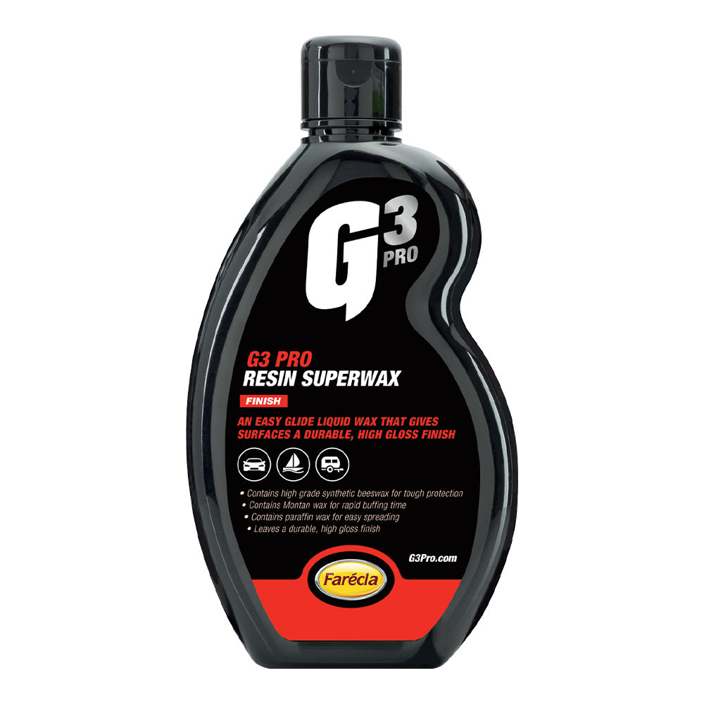 FARECLA G3 Pro Resin Superwax 500ml Concentrated Liquid Car Wax ...