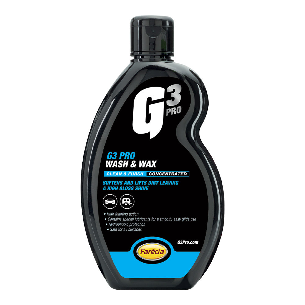 FARECLA G3 Pro Professional Wash & Wax Concentrate 500ml Silicone Free ...