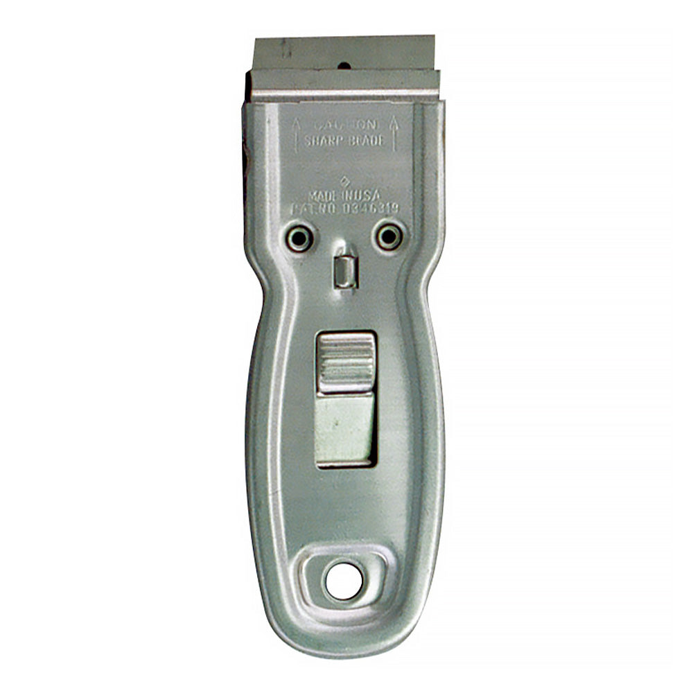 STERLING Heavy Duty Retractable Metal Scraper with Contoured Handle ...