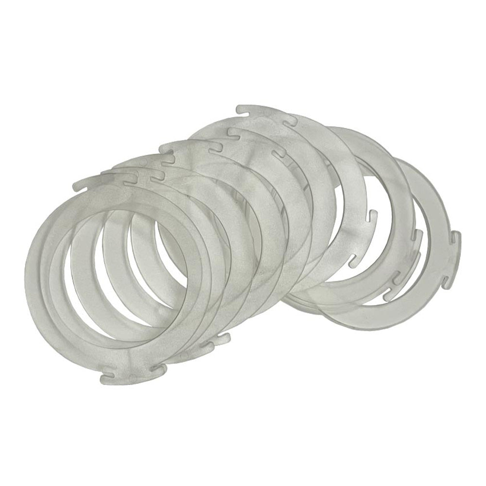 WALCOM 360 EVO True Light Ring Covers x 10 Pack Spray Gun LED Halo Rin ...