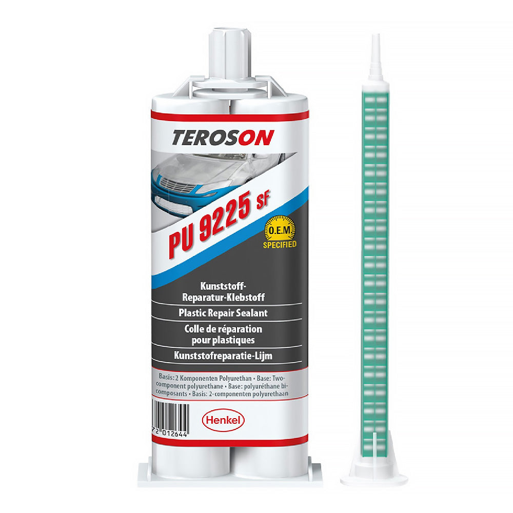 TEROSON PU 9225 SF 2K Two-Part Fast Cure Plastic Repair Adhesive 50ml ...