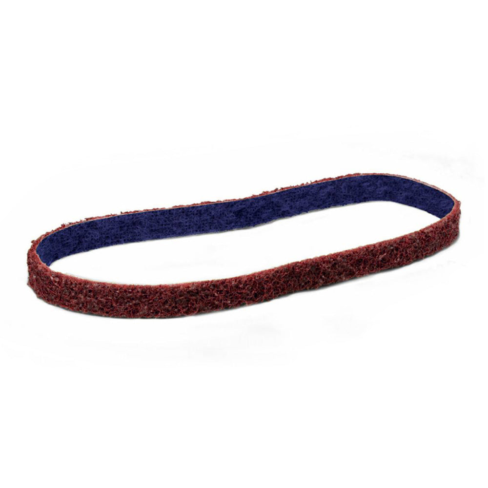 3M Scotch Brite Durable Flex Low Stretch Belt 10mm x 330mm Medium x 5 ...