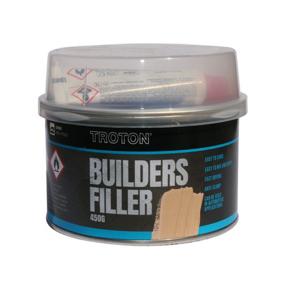 TROTON Builders Multi Purpose Filler 450gm Lightweight Easy Sanding Re – Wholesale Paint Group