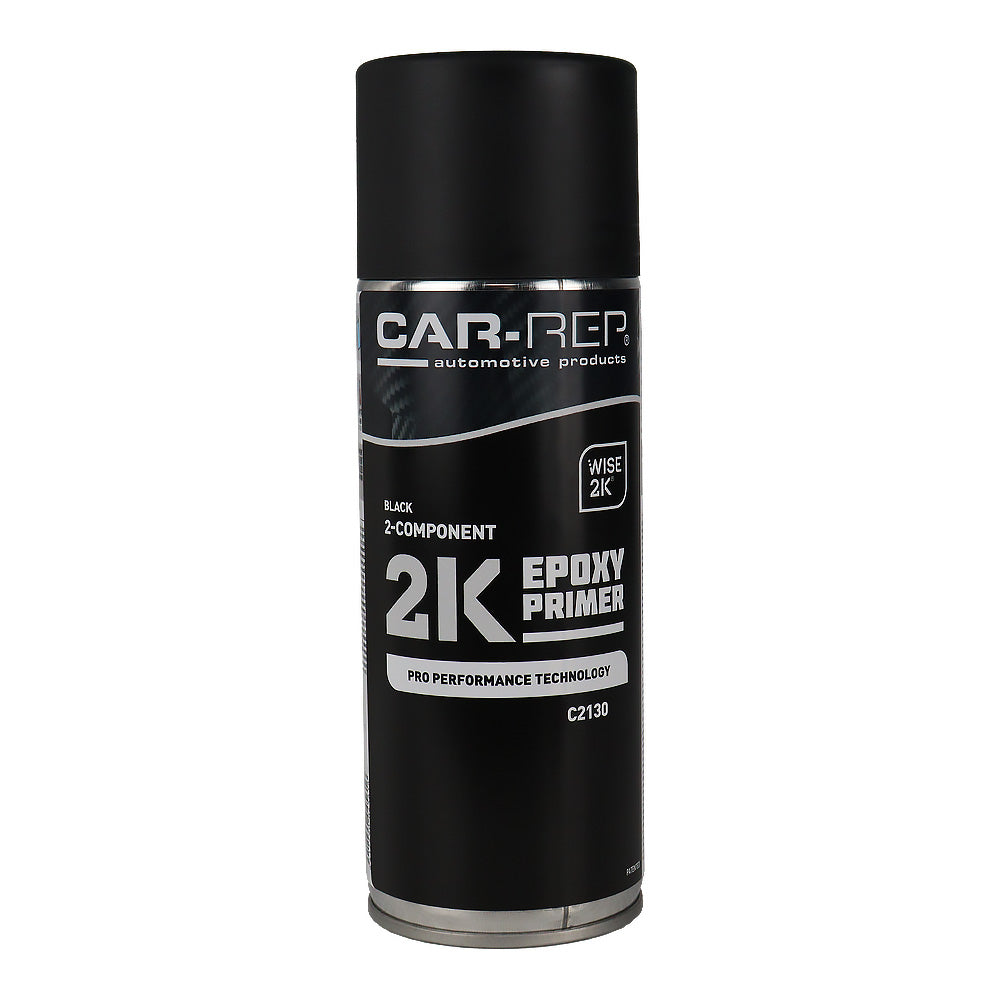 CAR-REP 2K Epoxy Primer Black 400ml Automotive Corrosion Resistant Pri ...