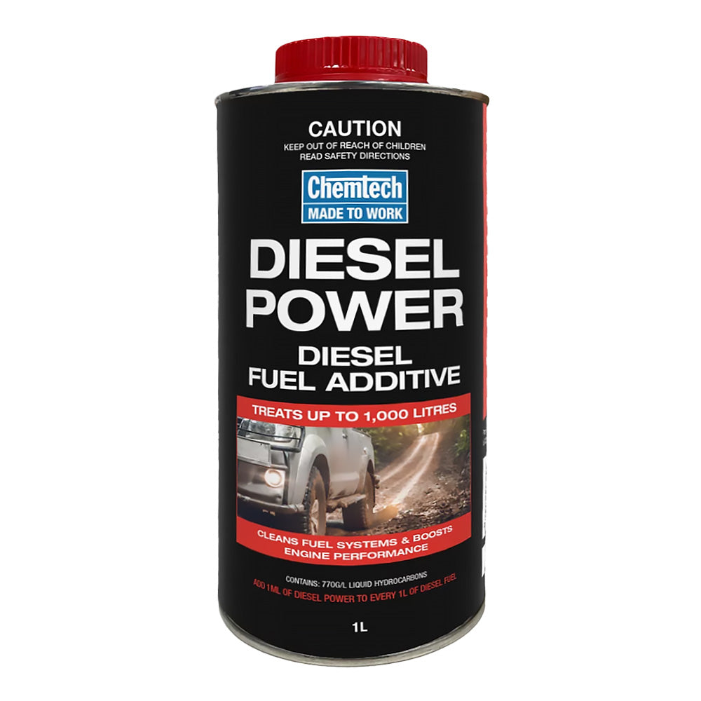 CHEMTECH Diesel Power Fuel Additive Clean Improve Economy Performance ...