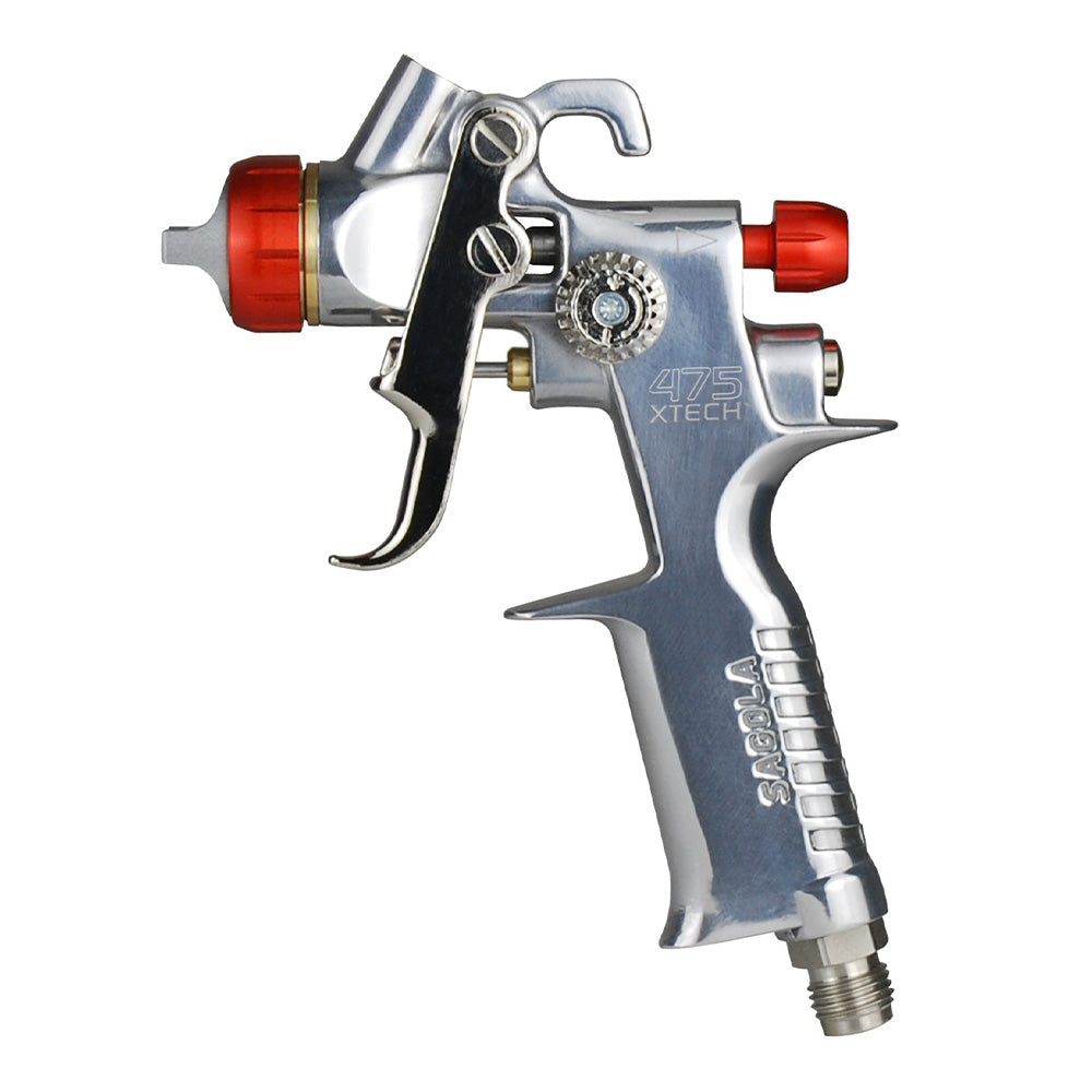 SAGOLA Mini Spray Gun 475 Xtech 0.80mm Gravity Touch Up Spray Gun Airb ...