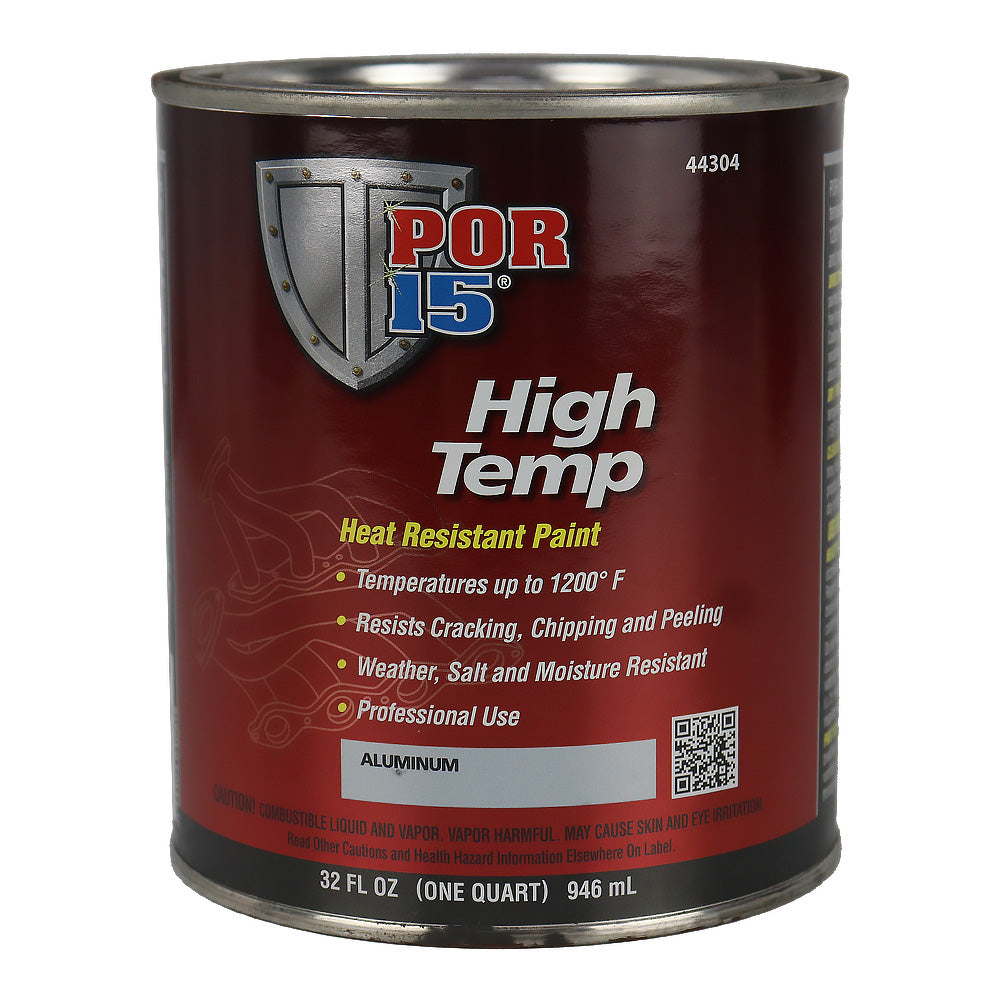 POR15 Engine Enamel 946ml Aluminium High Temperature Engine Paint ...