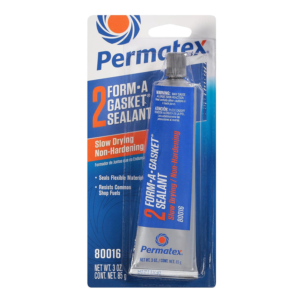 PERMATEX Form A Gasket #2 Sealant 85g Tube Slow Drying PX80016 ...