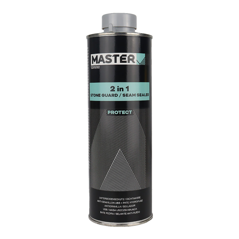 TROTON Master 2 in 1 Stone Guard Grey 1L Anti-Chip Protective Automoti ...