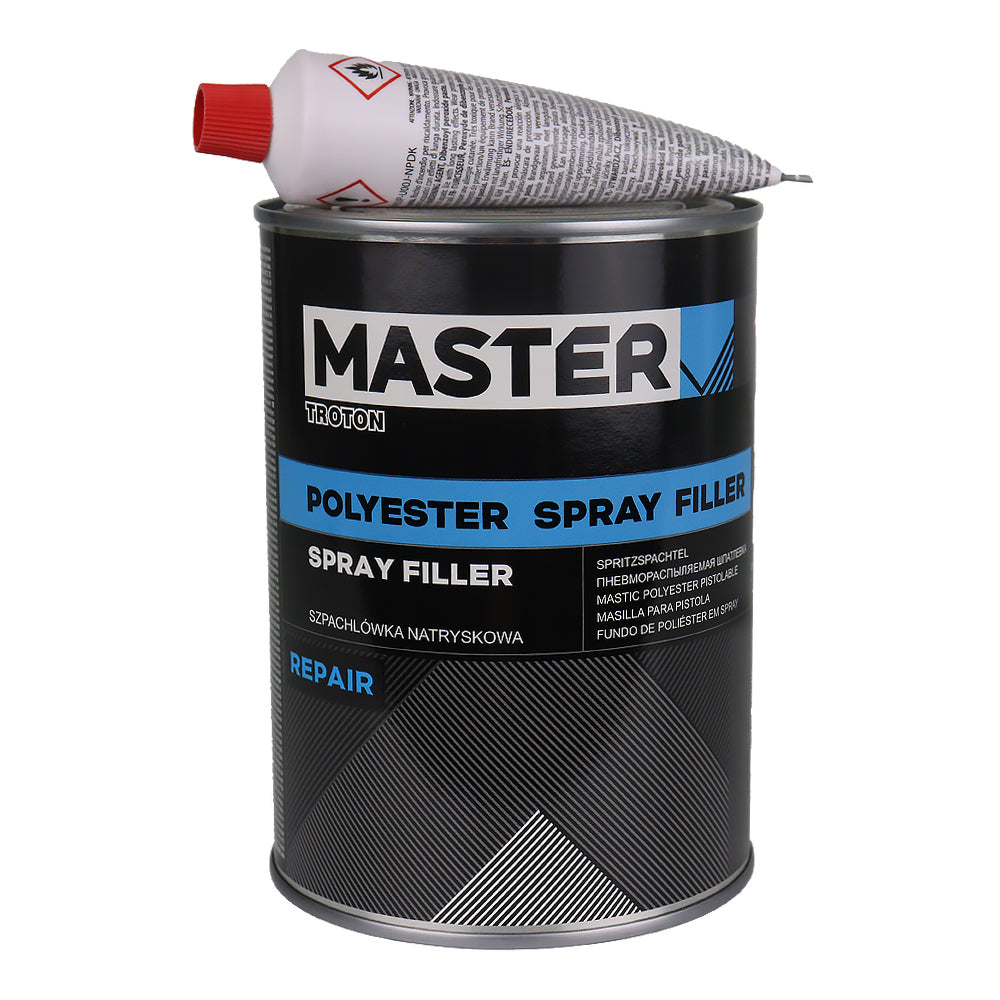 TROTON Master Polyester Spray Filler 1L High Build Automotive Primer ...