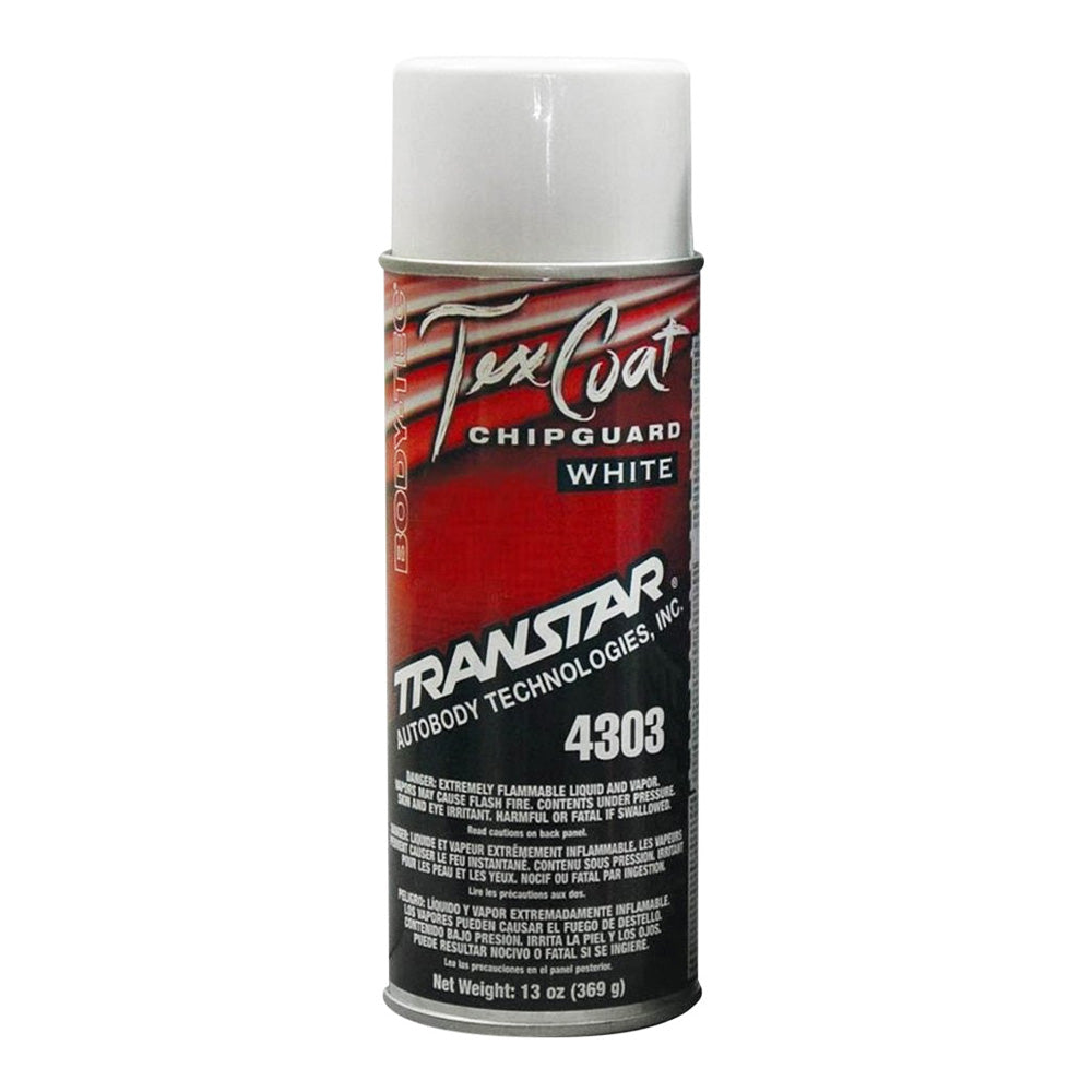 TRANSTAR Tex Coat Underbody Stone Chip Guard 369g Aerosol White ...