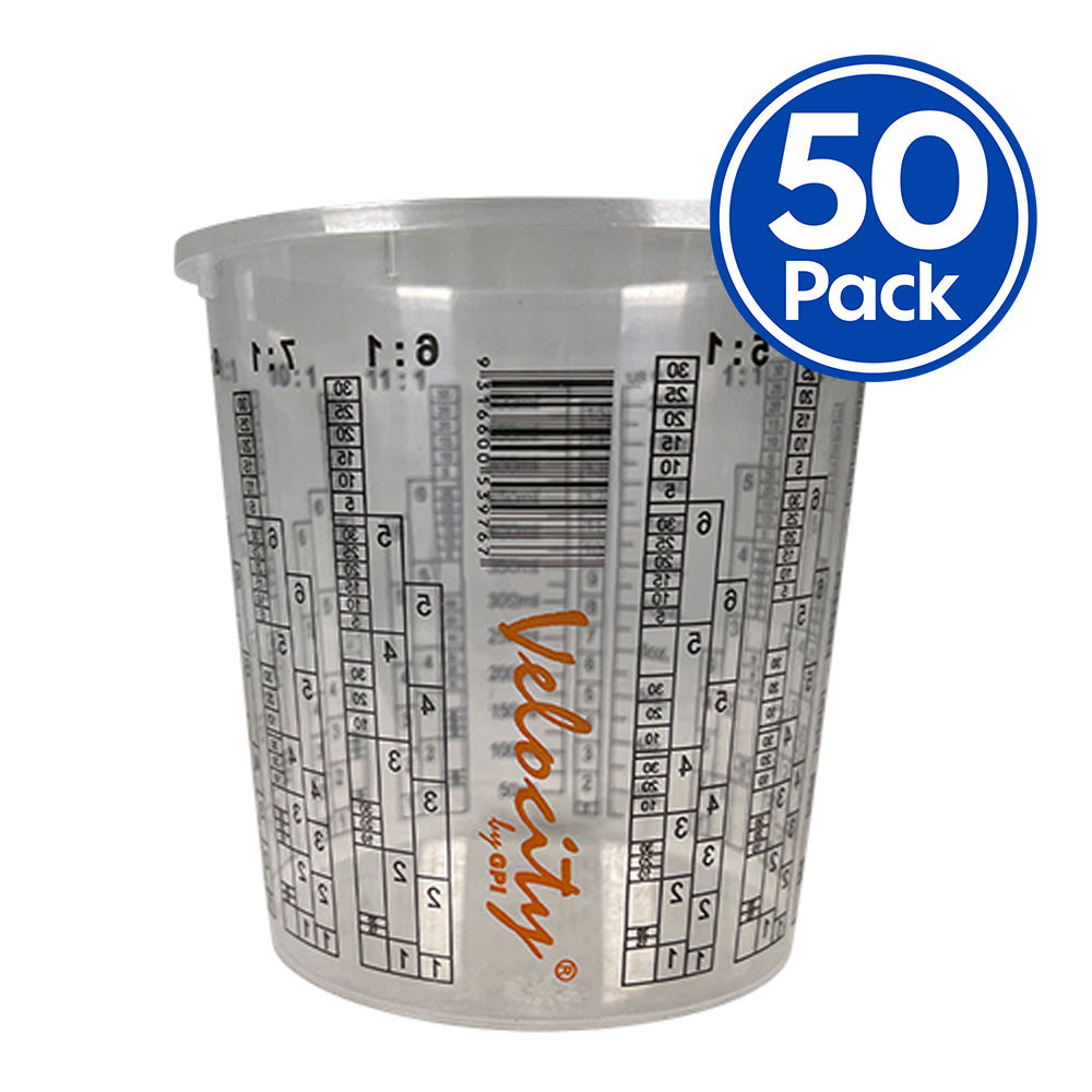 Calibrated Graduated Paint Mixing Cups 350ml x 50 – Wholesale Paint Group