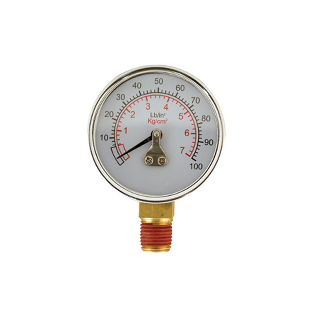 Workquip Pressure Pot Bottom Gauge 1/4" 100PSI Replacement Part 06364 ...