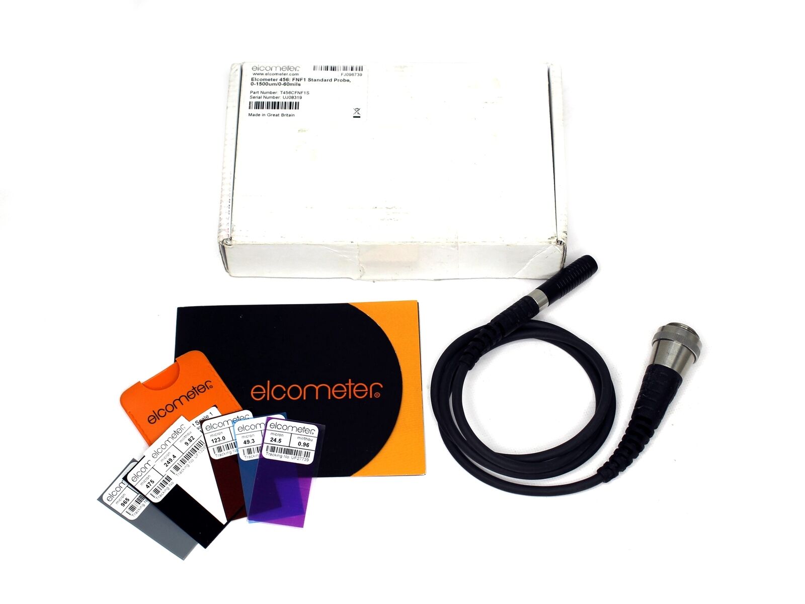Elcometer 456 FNF1 Standard Probe T456CFNF1S 0-1500um/0-60mils ...