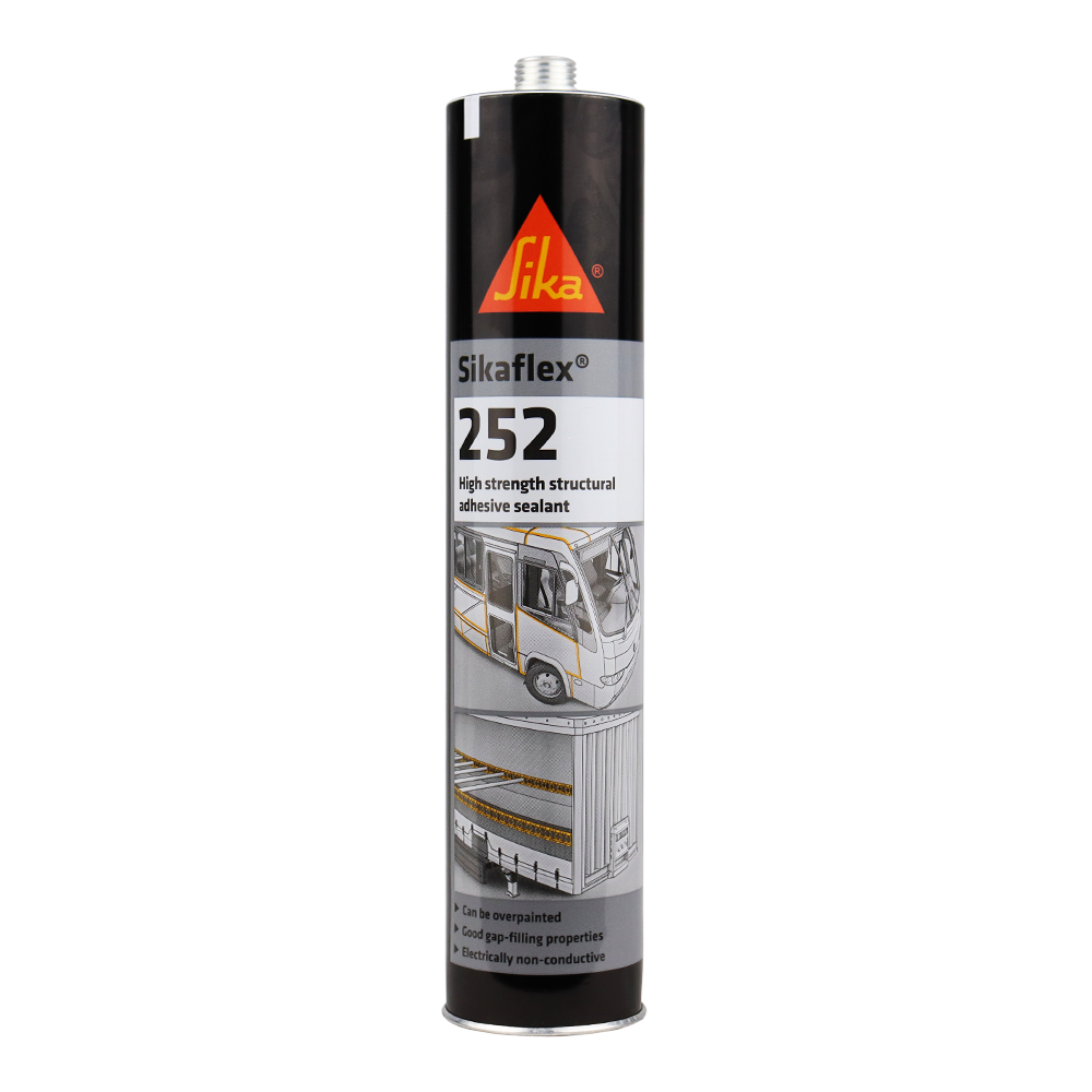 SIKA Sikaflex 252 Polyurethane Assembly Adhesive 300ml Cartridge White ...