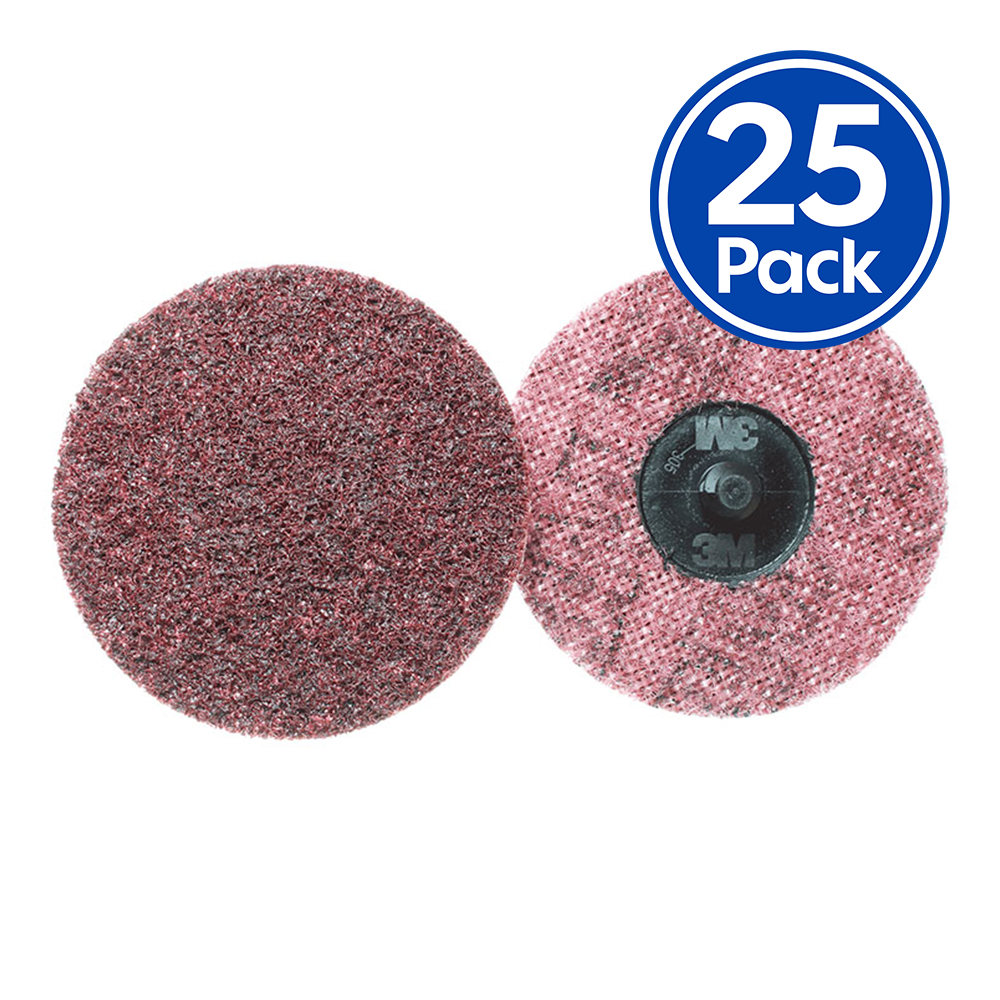 3M 05531 Scotch Brite Roloc Surface Conditioning Disc TR 3" Medium x 2 ...