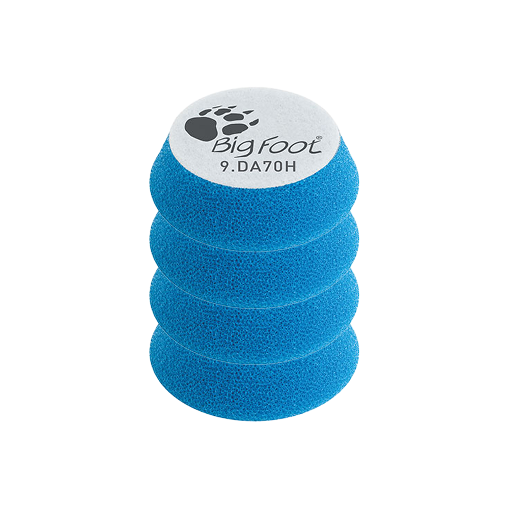 RUPES Bigfoot 50/70mm Coarse Blue Foam Polishing Pad x 4 Pack 9.DA70H ...