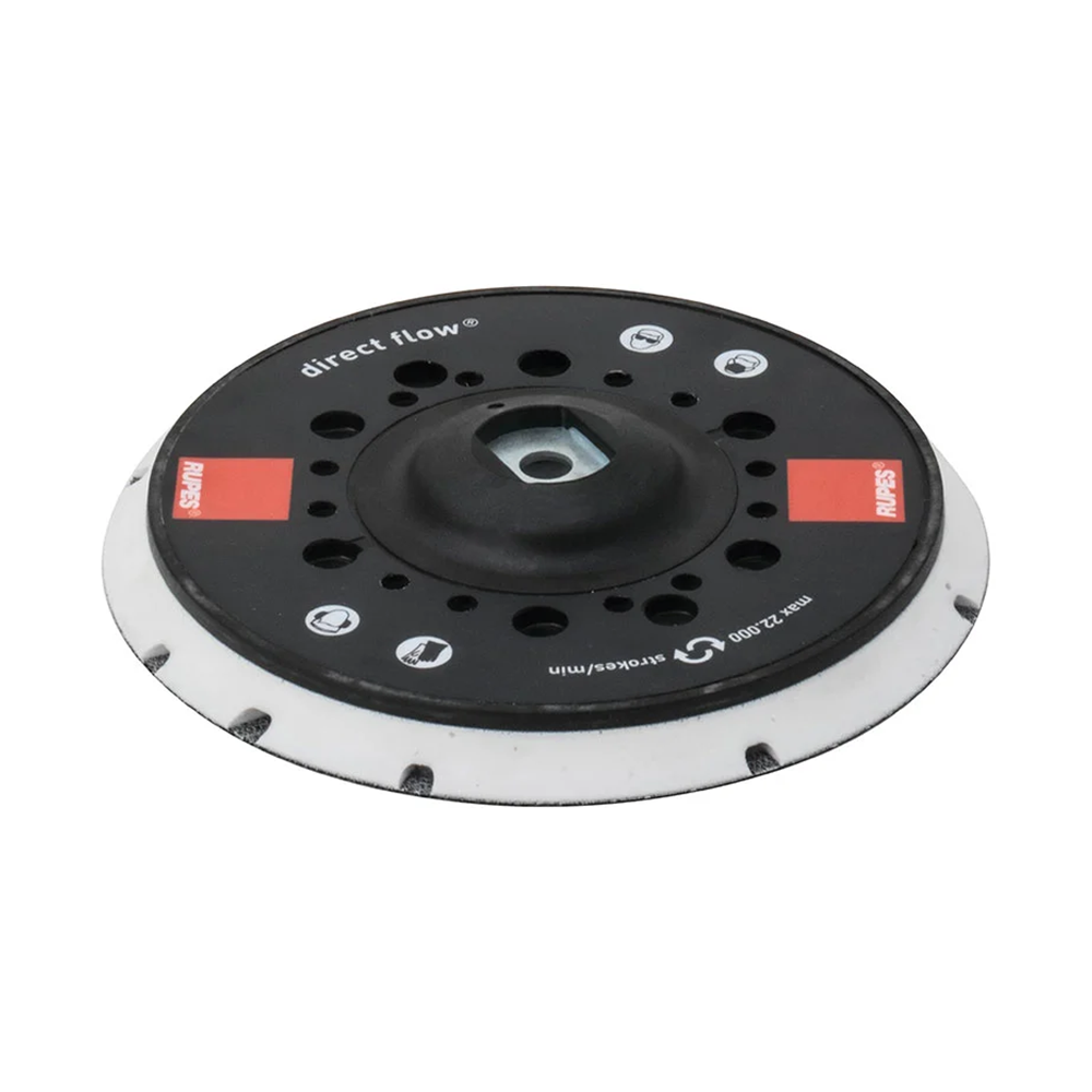RUPES Backing Pad 150mm Hook & Loop Multihole M8 12mm For ER BR RH 981 ...