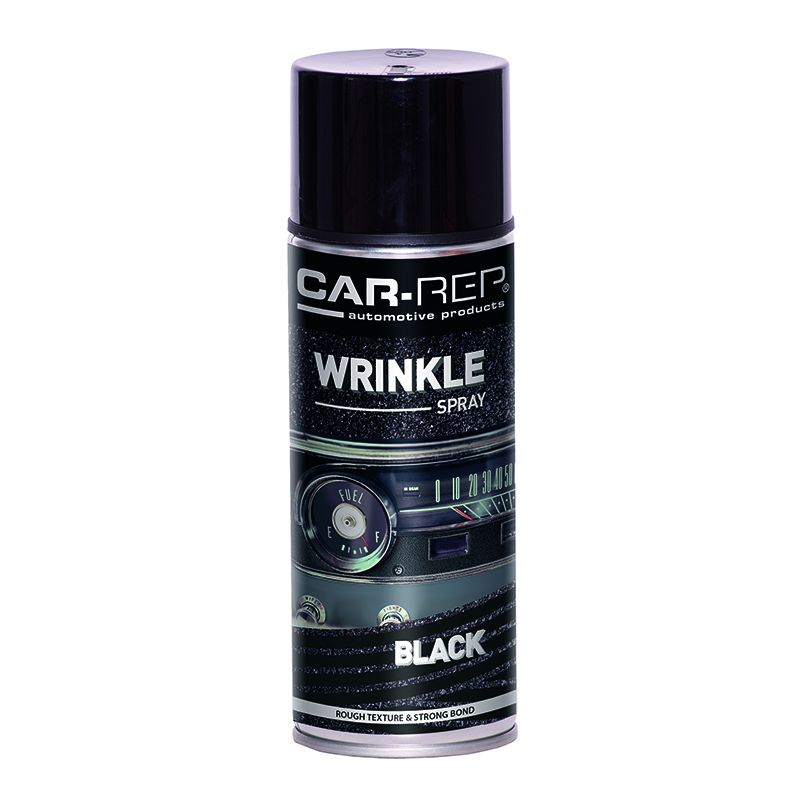 CAR-REP Wrinkle Effect Automotive Paint 400ml Black – Wholesale Paint Group