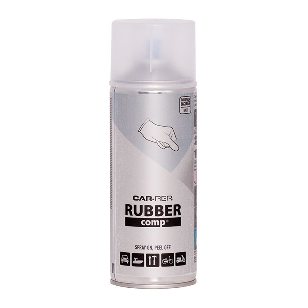 CAR-REP Rubber Comp Removable Plasti Dip Spray Paint 400ml Matte Clear ...