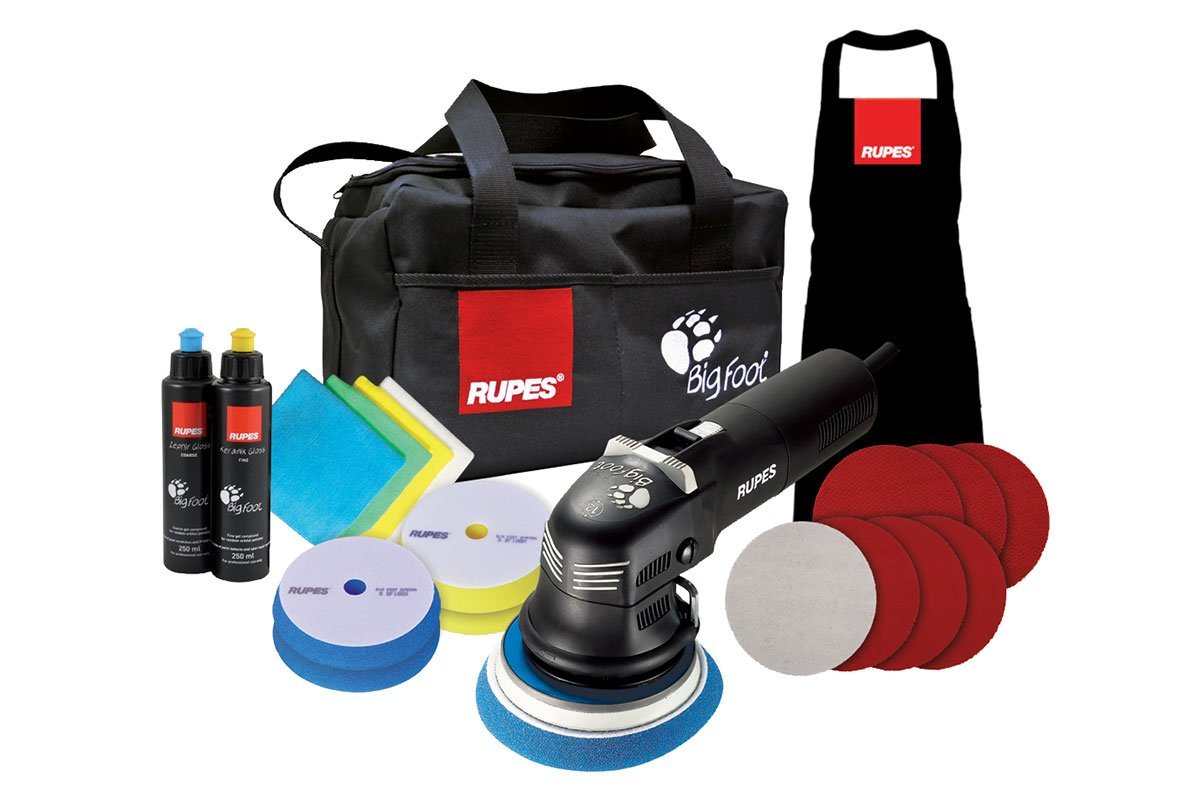 Rupes Duetto Random Orbital 12mm Polisher Delux Kit – Wholesale Paint Group