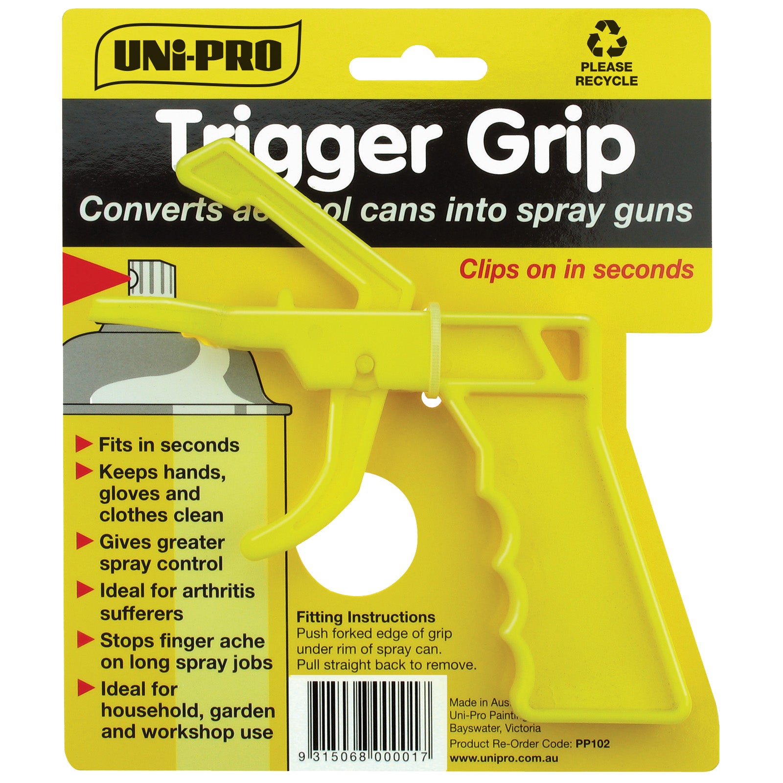 UNi-PRO Spray Can Trigger Grip – Wholesale Paint Group