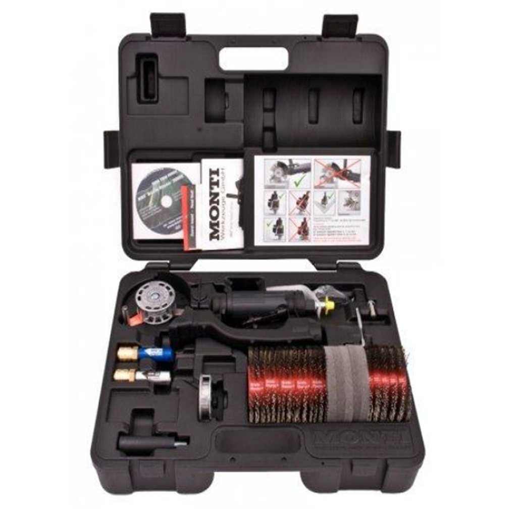 Monti MBX Bristle Blaster Pneumatic Kit SP-647-BMC – Wholesale Paint Group