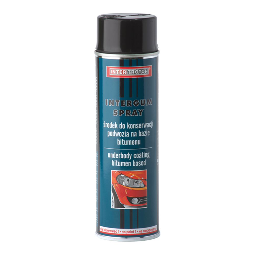 TROTON Intergum Underbody Coating Bitumen Aerosol Spray 500ml Car Auto ...