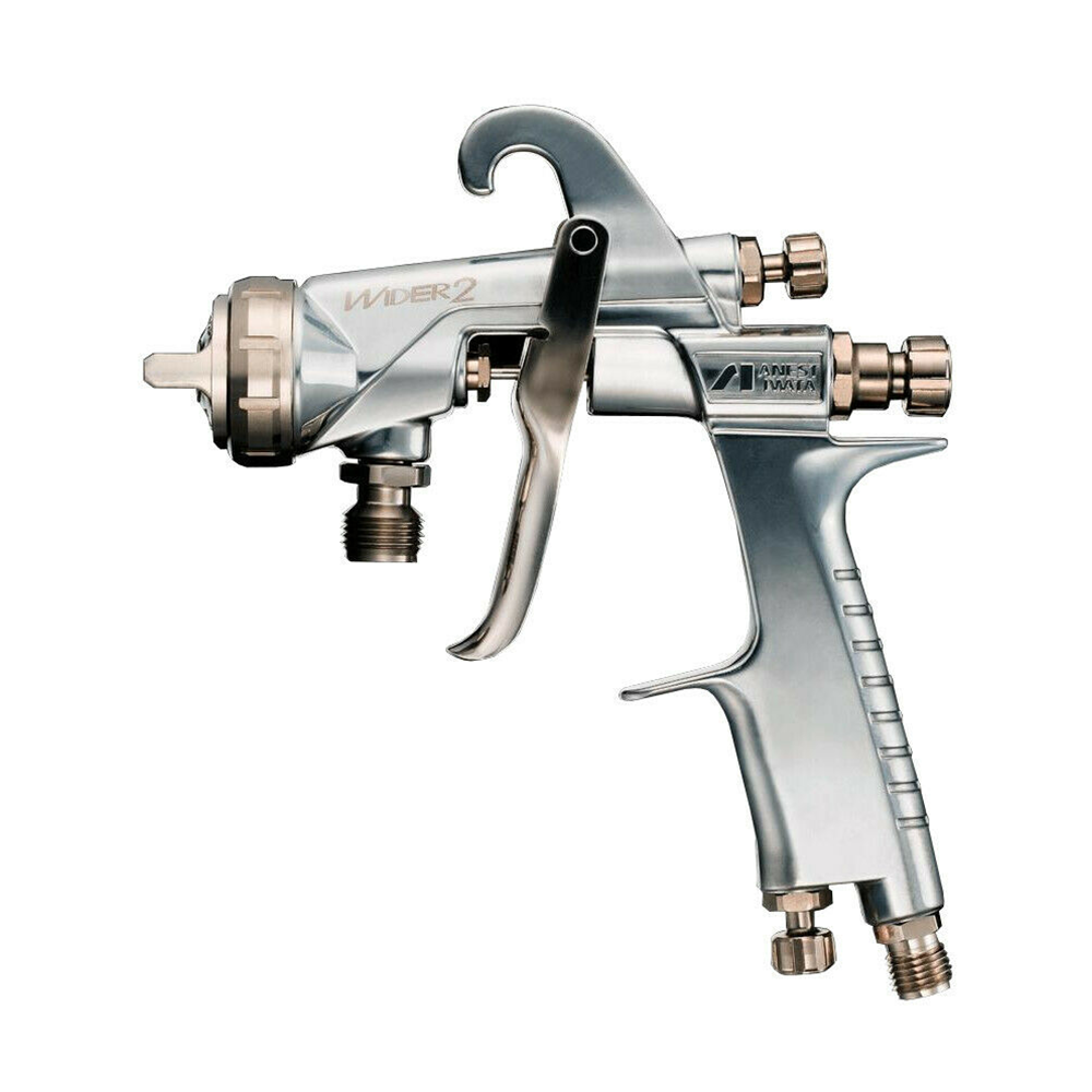 Anest Iwata WIDER2 Pressure Spray Gun 1.5 mm G2P Cap WIDER2152P Auto P ...