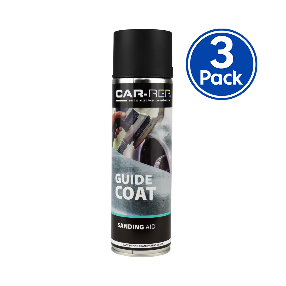 CAR-REP Guide Coat Sanding Aid 500ml Black x 3 Pack – Wholesale Paint Group