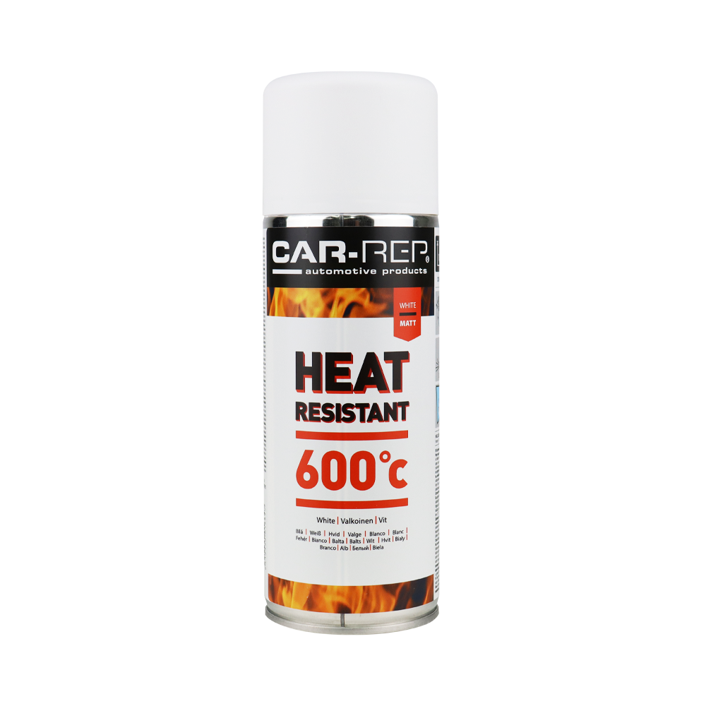 CAR-REP Automotive Heat Resistant Paint 400ml White – Wholesale Paint Group