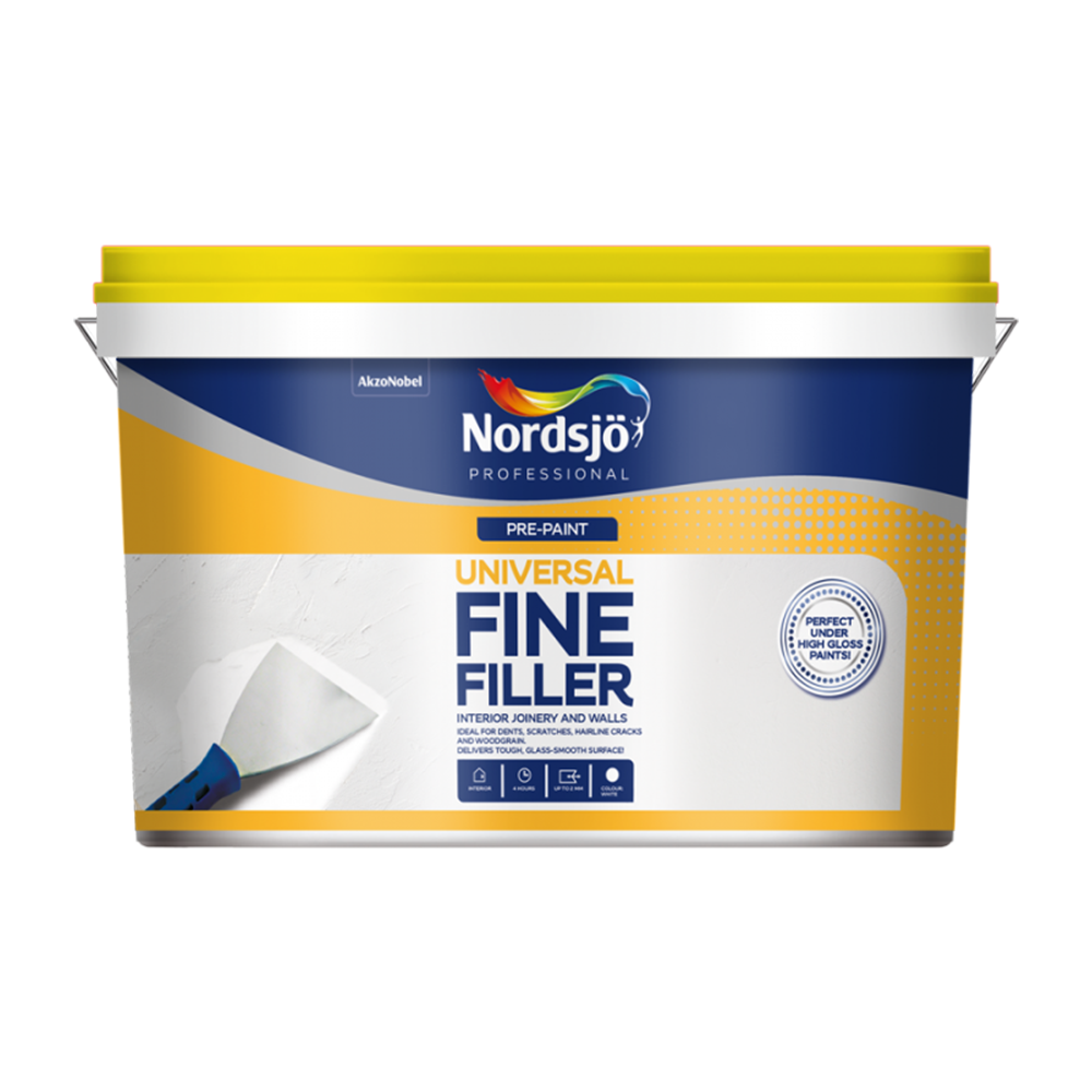 Nordsjo Professional Universal Fine Filler 2.5L Tub – Wholesale Paint Group