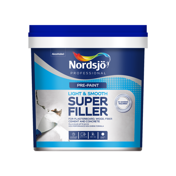 Nordsjo Professional Super Filler Light & Smooth 300mL Tub – Wholesale ...