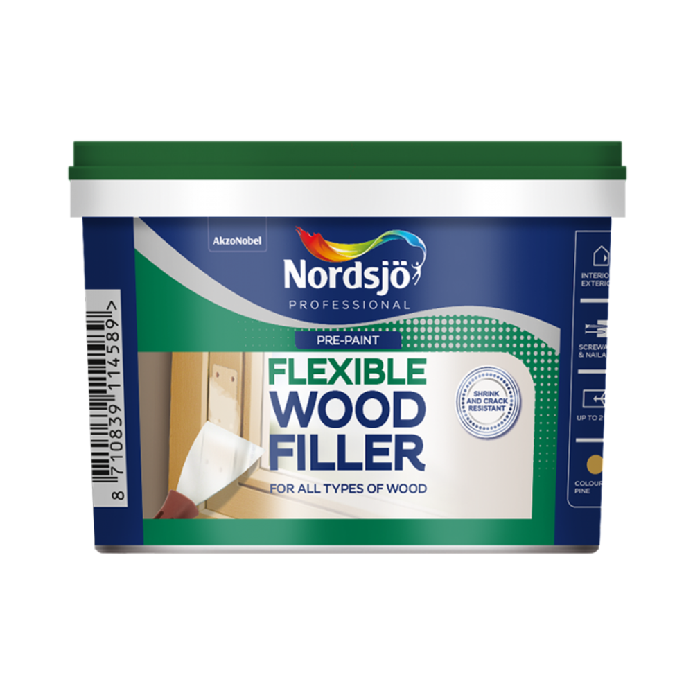 Nordsjo Professional Flexilble Wood Filler Natural 500mL – Wholesale ...
