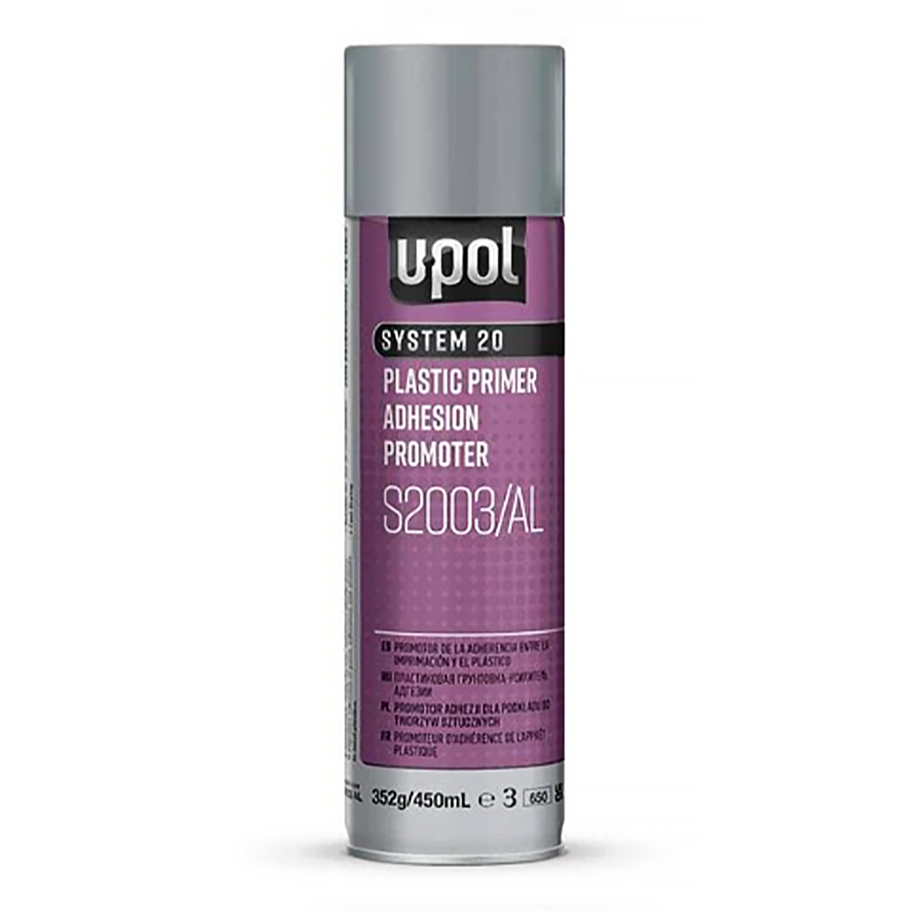 U-POL Universal Plastic Primer Adhesion Promoter S2003 450ml Clear – Wholesale Paint Group