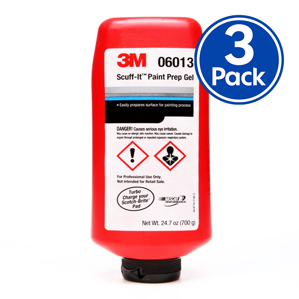 3M Scuff-It Paint Prep Gel 24.7 oz. 700g 06013 x 3 Pack – Wholesale ...